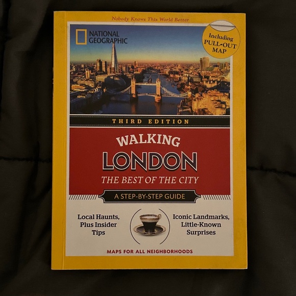 National Geographic | Other | London Walking Guide With Maps | Poshmark
